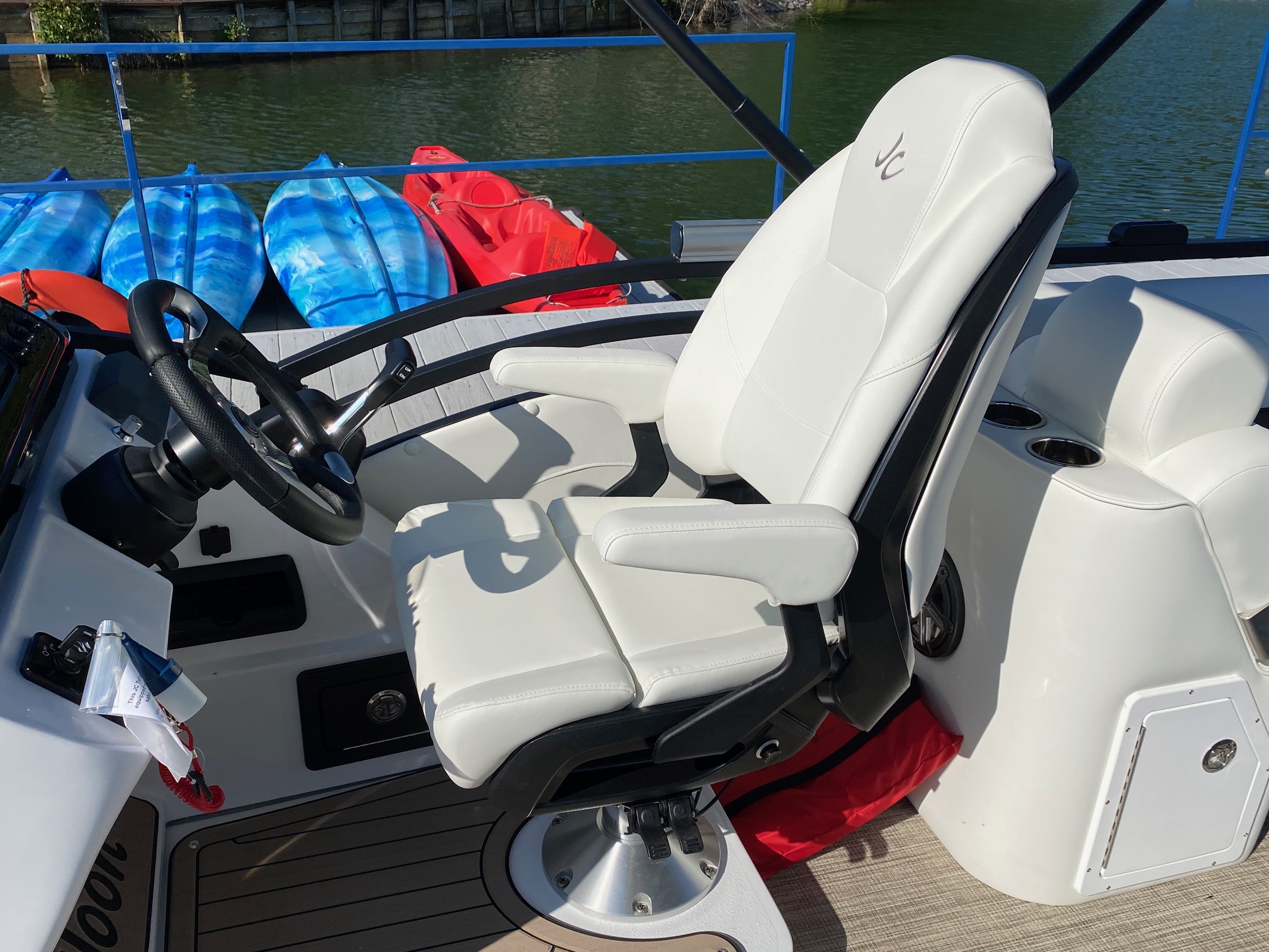 2024 JC TriToon NepToon Sport 23TT DSL Black - Boundary Waters Marina