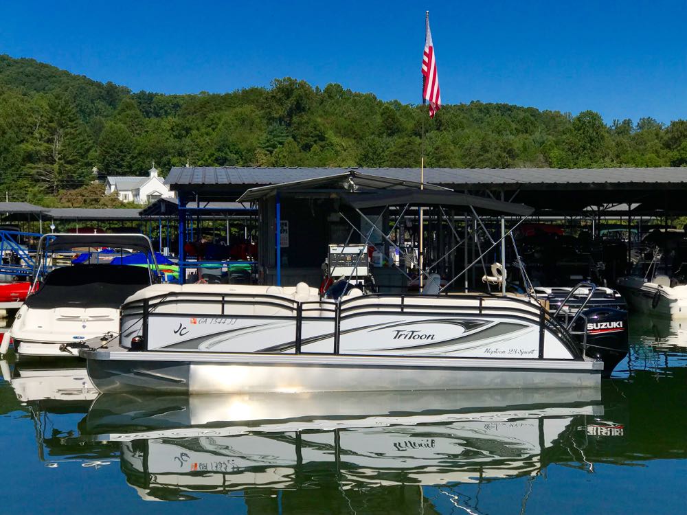 2019 JC TriToon NepToon Sport 23TT Suzuki 150 - Boundary Waters Marina