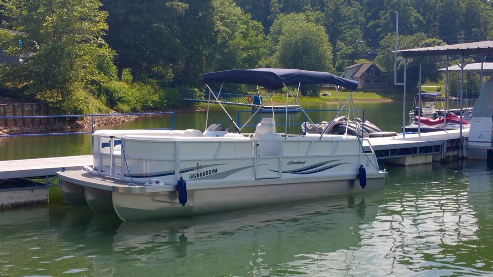 North Georgia JC TriToon Boat Dealer - Boundary Waters Resort