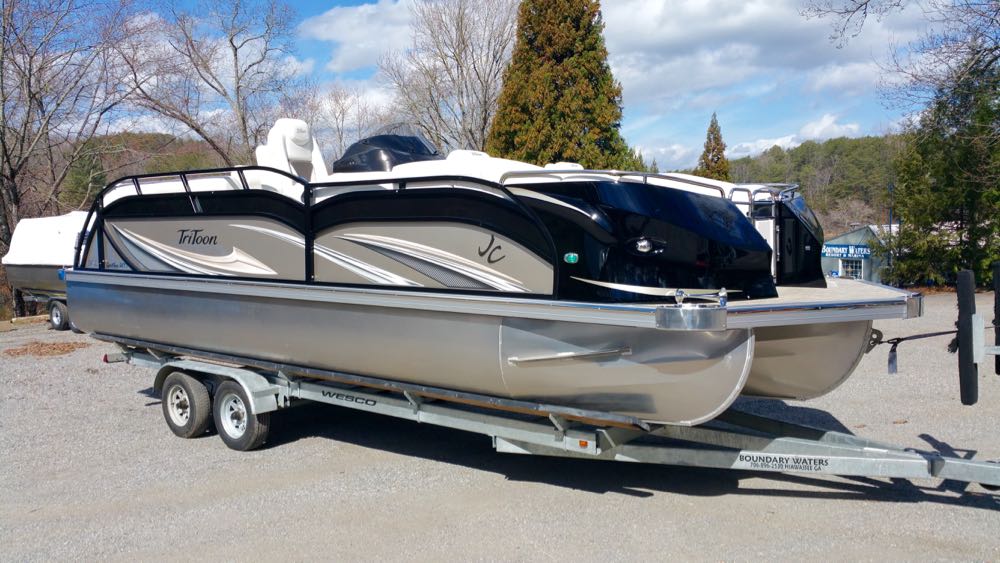 North Georgia JC TriToon Boat Dealer - Boundary Waters Resort