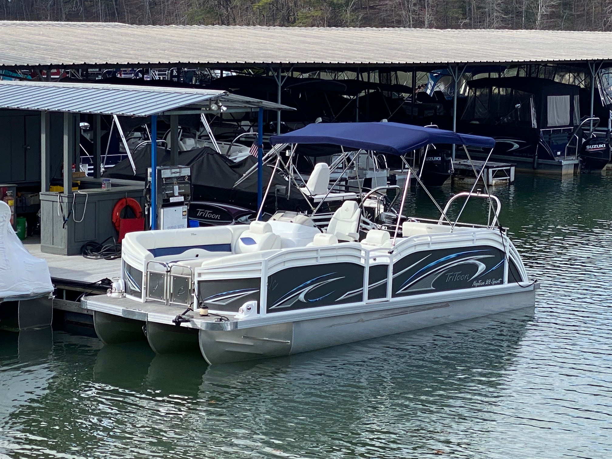 2022 JC TriToon NepToon Sport 23TT Suzuki 200 - Boundary Waters Marina