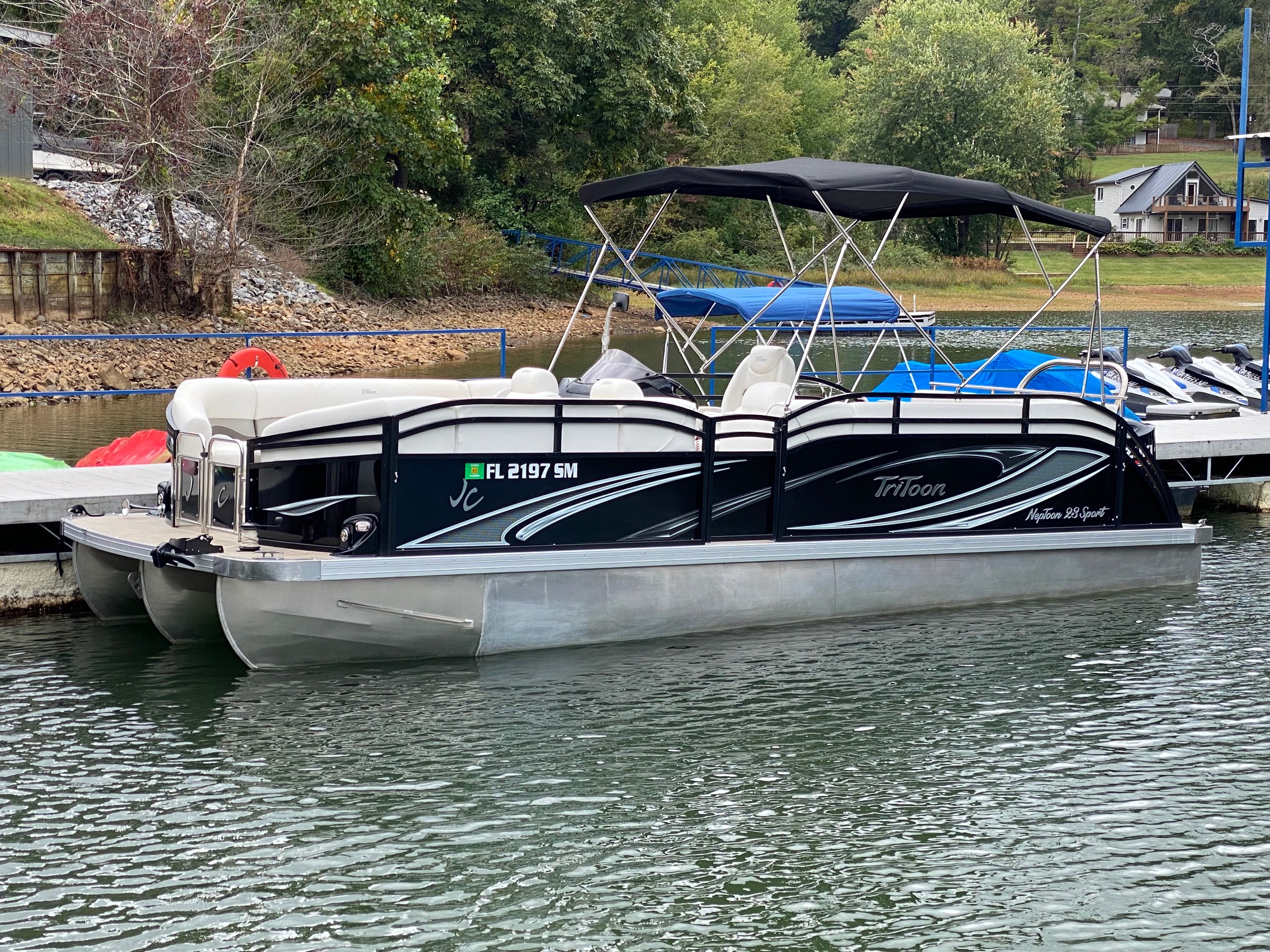 2019 JC TriToon NepToon Sport 23TT Suzuki 150 - Boundary Waters Marina