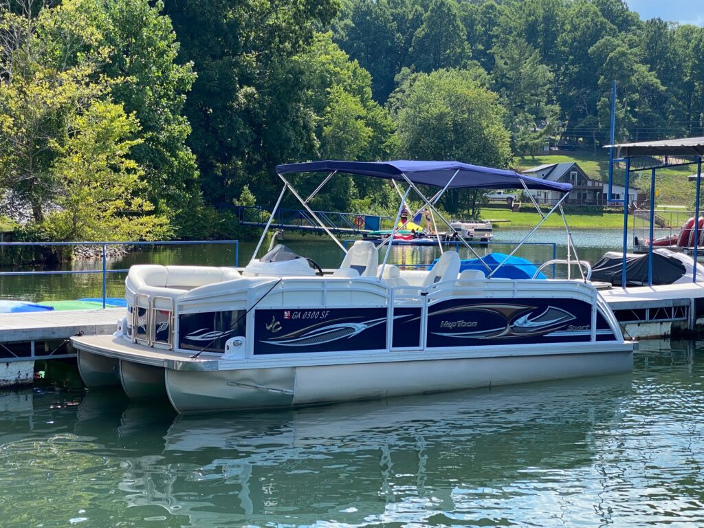 2015 JC TriToon NepToon Sport 23TT DSL Suzuki 150 - Boundary Waters Marina